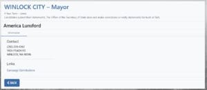 Meet The Candidates for Mayor of Winlock City — Winlock City